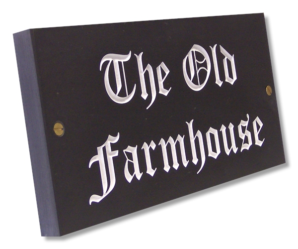 House Signs Online : Slate Signs