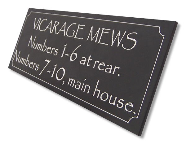House Signs Online : Slate Signs